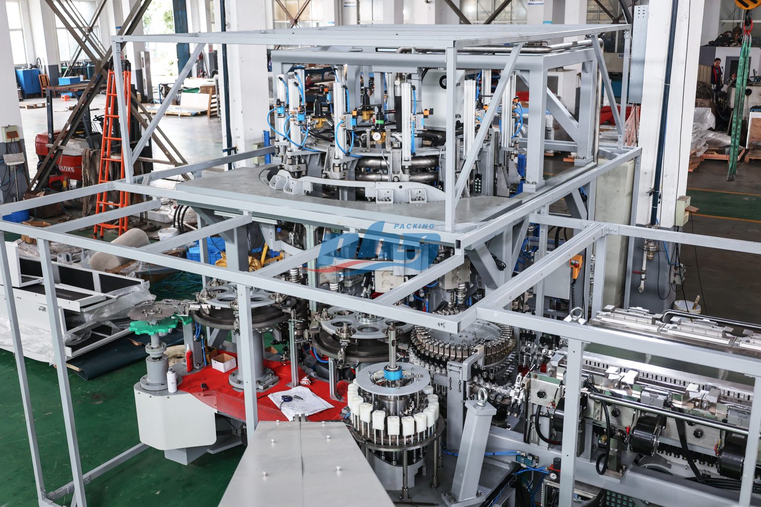 Blowing Bottle Machine 16-cavity Completion display - PHS | Tailor ...